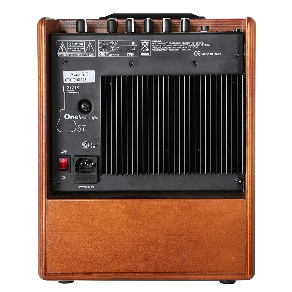 ACUS SOUND ENGINEERING ONE FORSTRINGS 5T WOOD CABINET 75 WATT ACOUSTIC ...