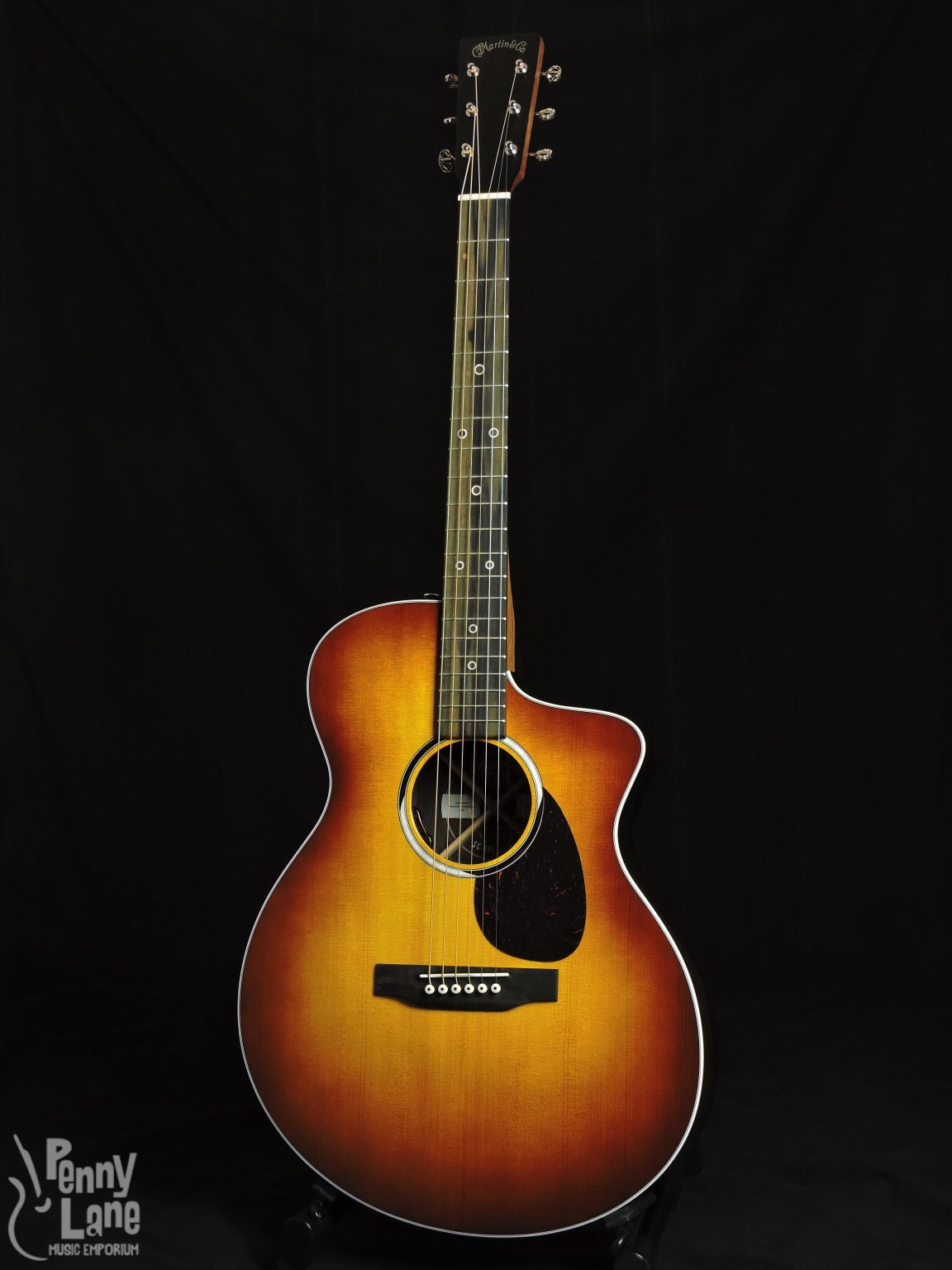 MARTIN SC-13E SPECIAL BURST ACOUSTIC ELECTRIC GUITAR WITH CASE | Penny ...