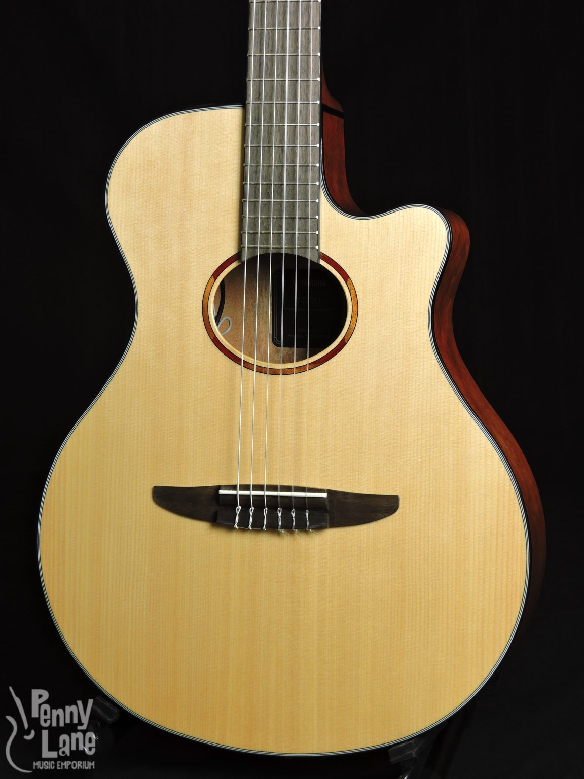 YAMAHA NTX1-NT SOLID TOP ACOUSTIC ELECTRIC CLASSICAL GUITAR | Penny ...