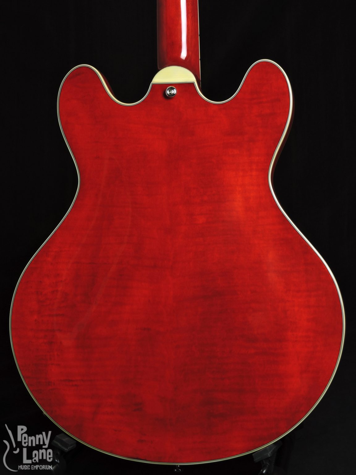 EASTMAN T486-RD GLOSS RED ELECTRIC SEMI-HOLLOW GUITAR WITH CASE | Penny ...